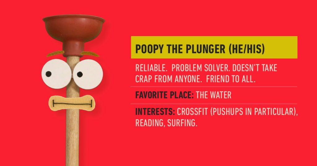 Meet Poopy The Plunger & Friends! | Video Series by Bob Oates